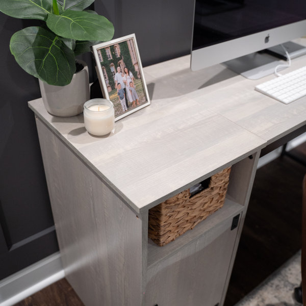 Zipcode Design™ Fulcher Corner Desk with File Cabinet Reversible Desks ... Zipcode Design™ Fulcher Corner Desk with File Cabinet Reversible Desks ...